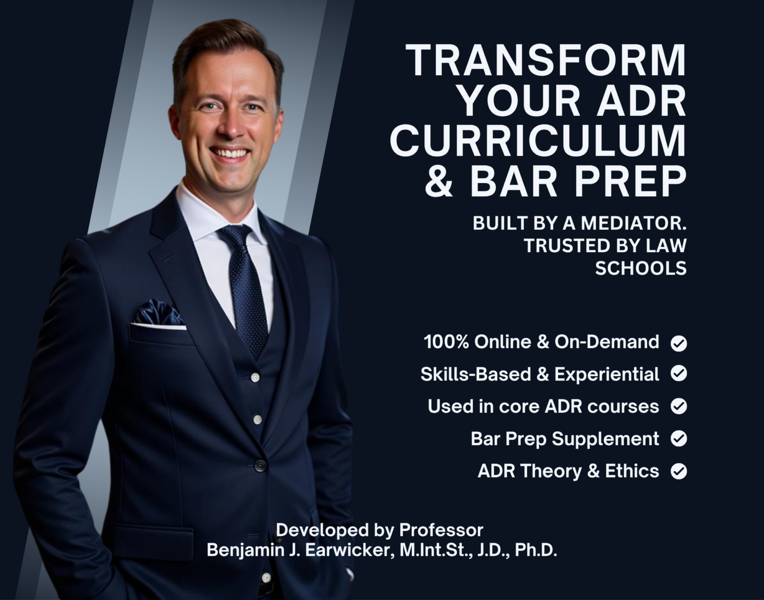 Comprehensive Mediation Curriculum for Law Clinics, Courses, and Bar Prep